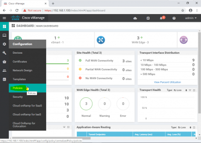 Lab Cấu Hình Cơ Bản SDWAN (Phần 2)